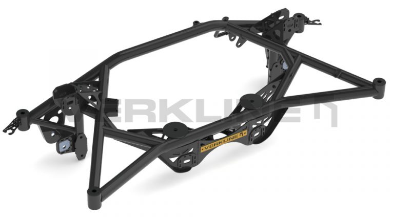 Nissan GT-R R35 Front Lightweight Tubular Subframe - VERKLINE
