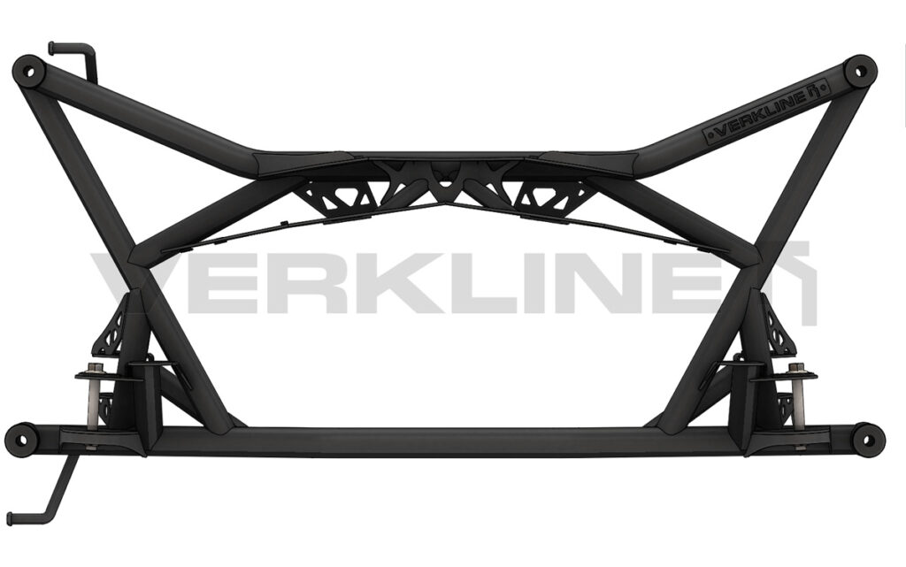 Rear Lightweight Tubular Subframe for FWD cars - VAG A3 TT Golf Mk5 Mk6 ...